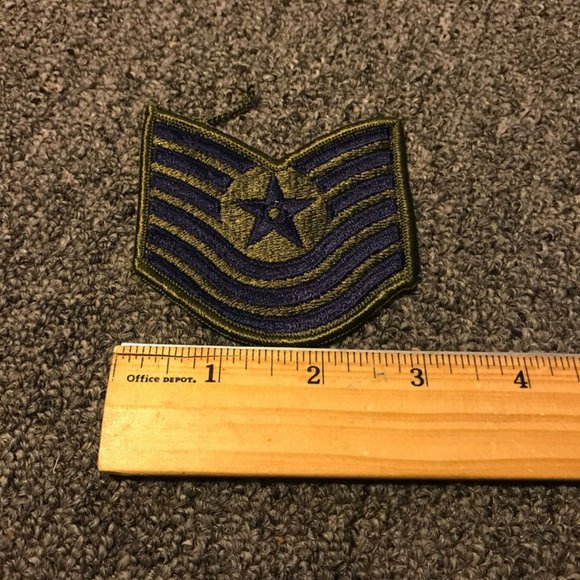 Accessories | 1 Pair 2 Patches 19761993 Usaf Air Force Rank Patch ...